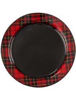 Heritage Plaid Ceramic Dinnerware Set - Equine Luxuries