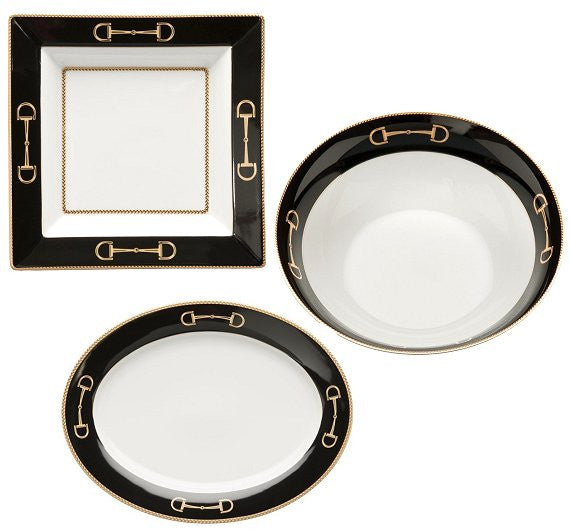 Cheval Fine Porcelain Dinnerware - Equine Luxuries
