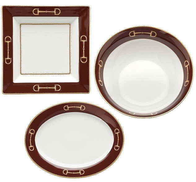 Cheval Fine Porcelain Dinnerware - Equine Luxuries